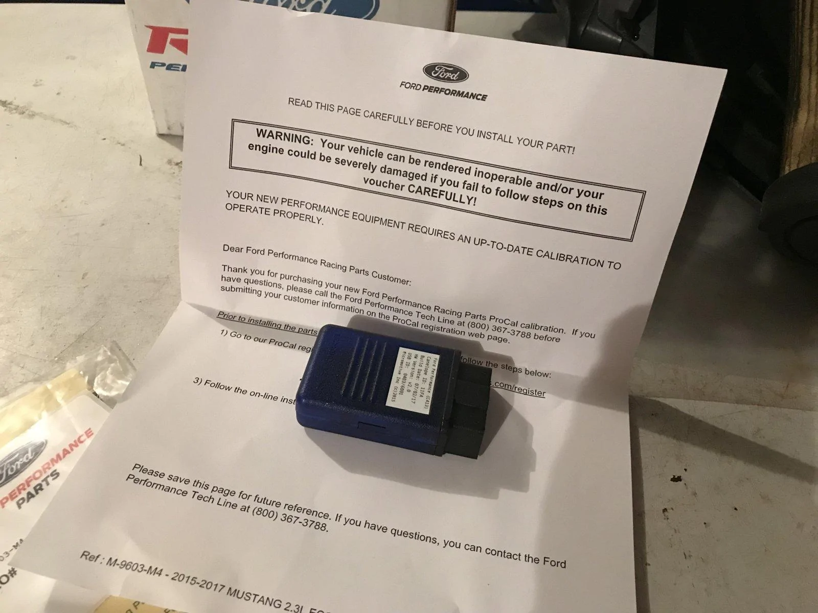 FS Ford Performance Procal Tune and Cold Air Intake | 2015+ S550 ...