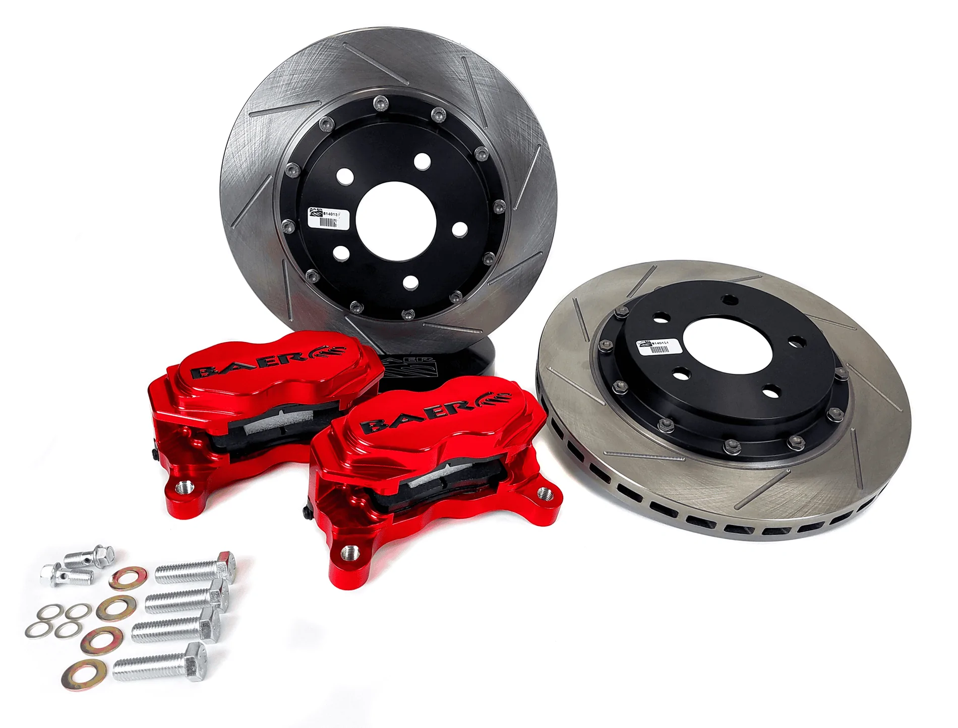 These are the BRAKES: Baer's SS4 2.0 Drag Setup | 2015+ S550 Mustang ...