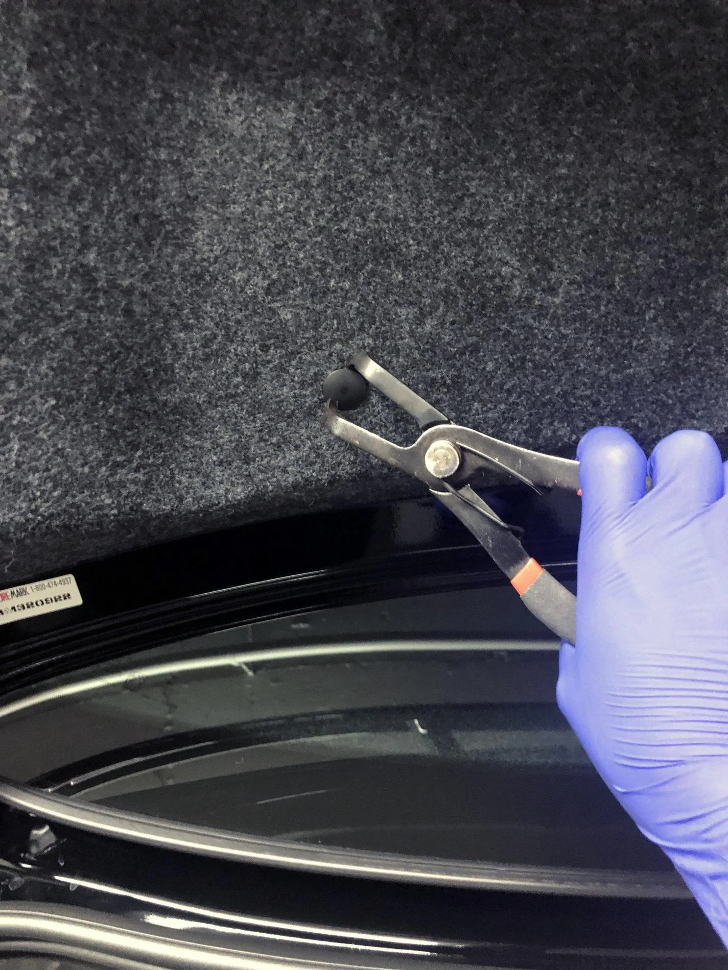 DIY trunk pull strap | 2015+ S550 Mustang Forum (GT, EcoBoost, GT350 ...