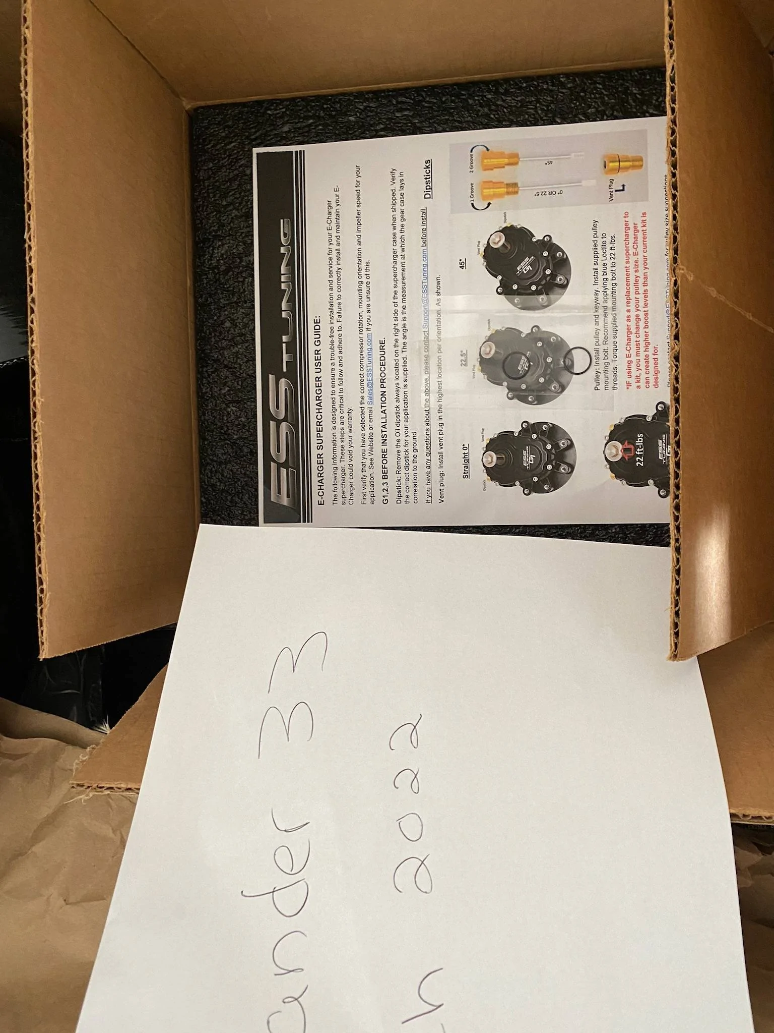 Connecticut - ESS Tuning G3 kit 120mm, upgraded to black finish BRAND ...