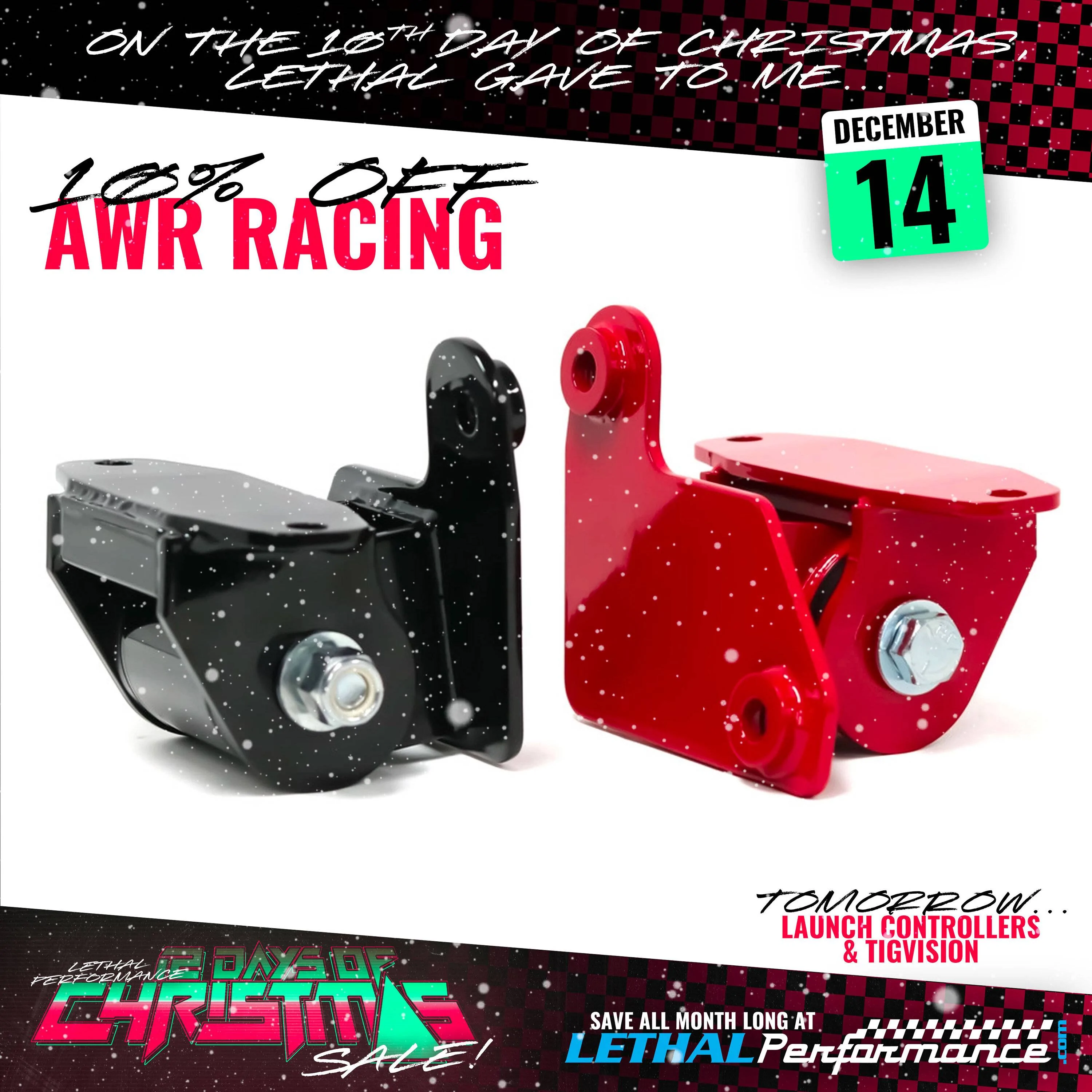 12 Days Of Christmas at Lethal Performance! Today... AWR Racing ...
