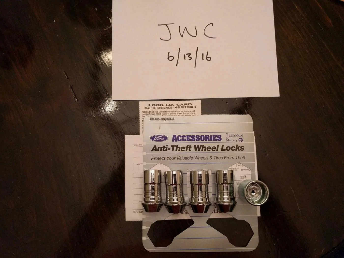 FS: (MD) Ford OEM wheel lock set SOLD | 2015+ S550 Mustang Forum (GT ...