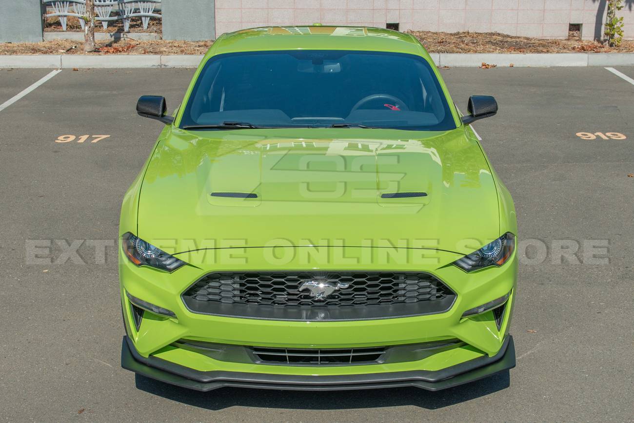 2018-22 Ford Mustang Base Track Package Front Splitter Lip | 2015+ S550 ...