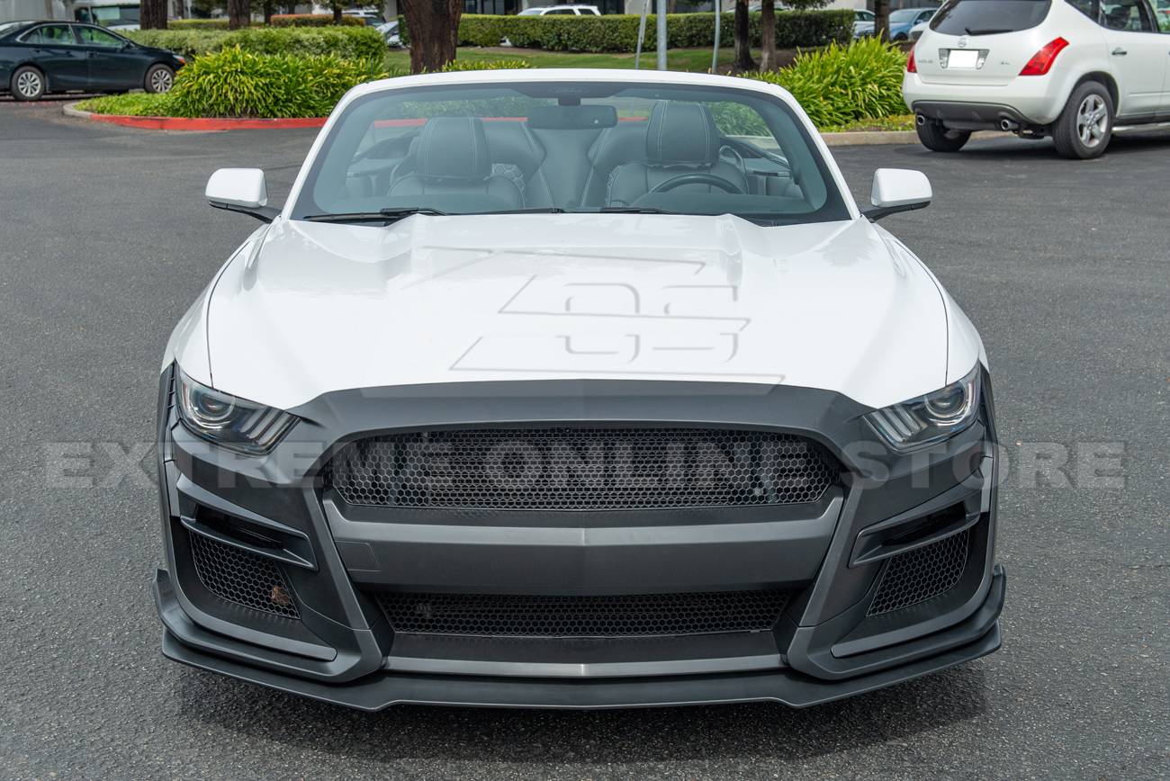 2015-17 Ford Mustang GT500 Conversion Front Bumper Kit | 2015+ S550 ...