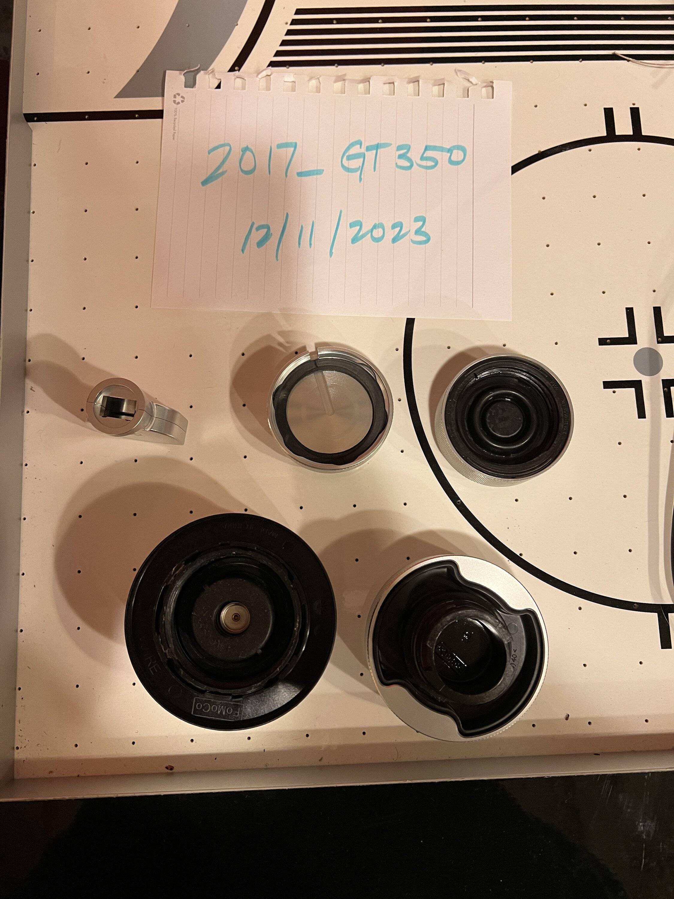 New Jersey - Shelby GT350 Engine Cap Set (5-Piece) | 2015+ S550 Mustang ...