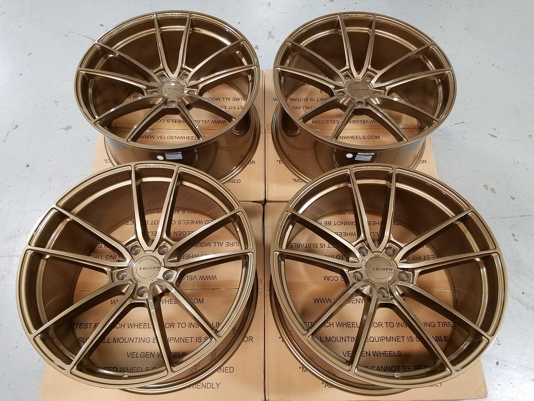 Velgen VF5 VF9 VF10 Flow Formed Light Weight Concave Series - Vibe ...