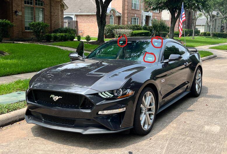 Ipass sticker placement and cover? | 2015+ S550 Mustang Forum (GT ...