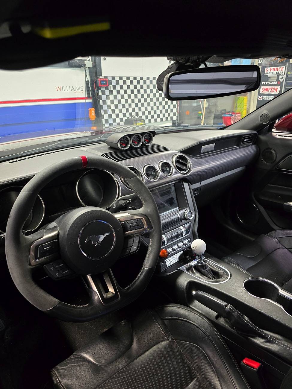 Installed a gauge pod | 2015+ S550 Mustang Forum (GT, EcoBoost, GT350 ...
