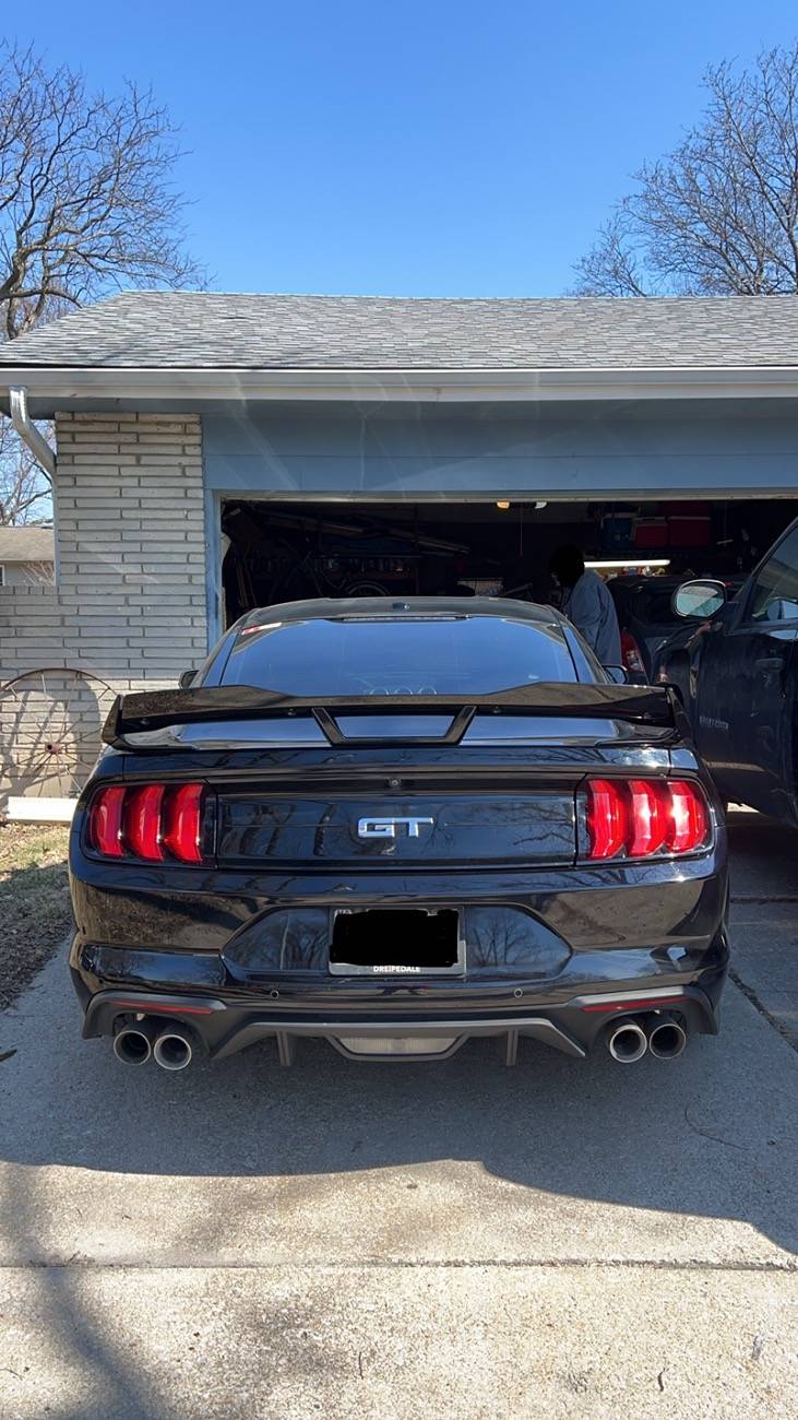 Dark Horse Spoiler on S550 | 2015+ S550 Mustang Forum (GT, EcoBoost ...