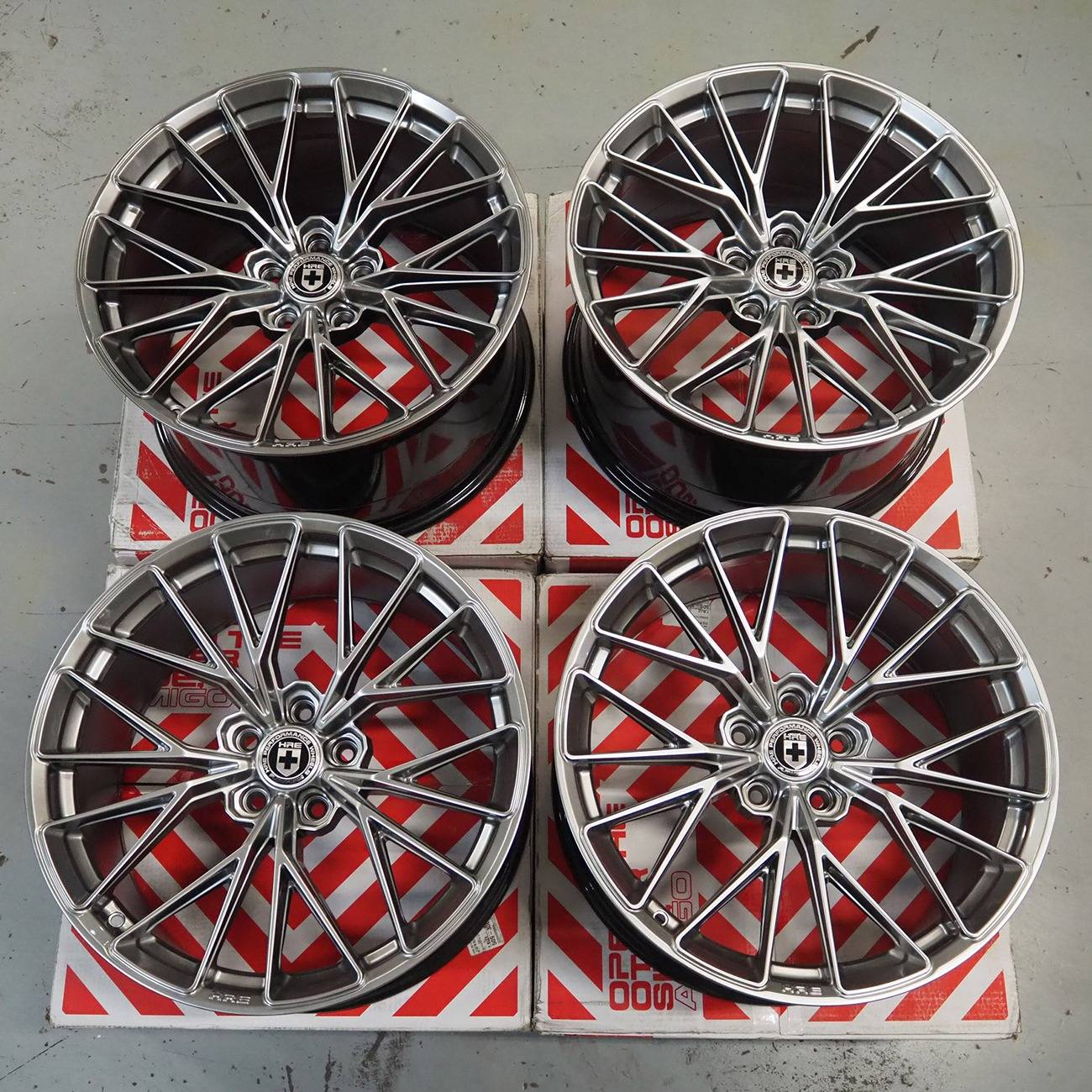 HRE FF21 & FF28 on SALE - $2325 for the full set | 2015+ S550 Mustang ...