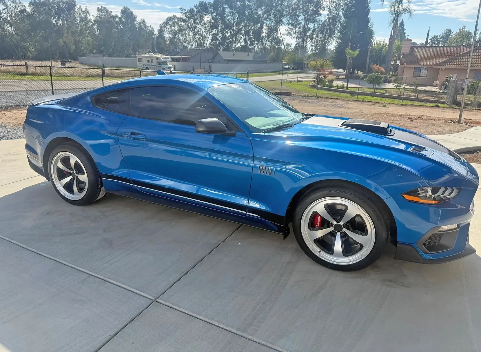 Custom Atomic Wheels and Conti 02 on Mach 1 | 2015+ S550 Mustang Forum ...