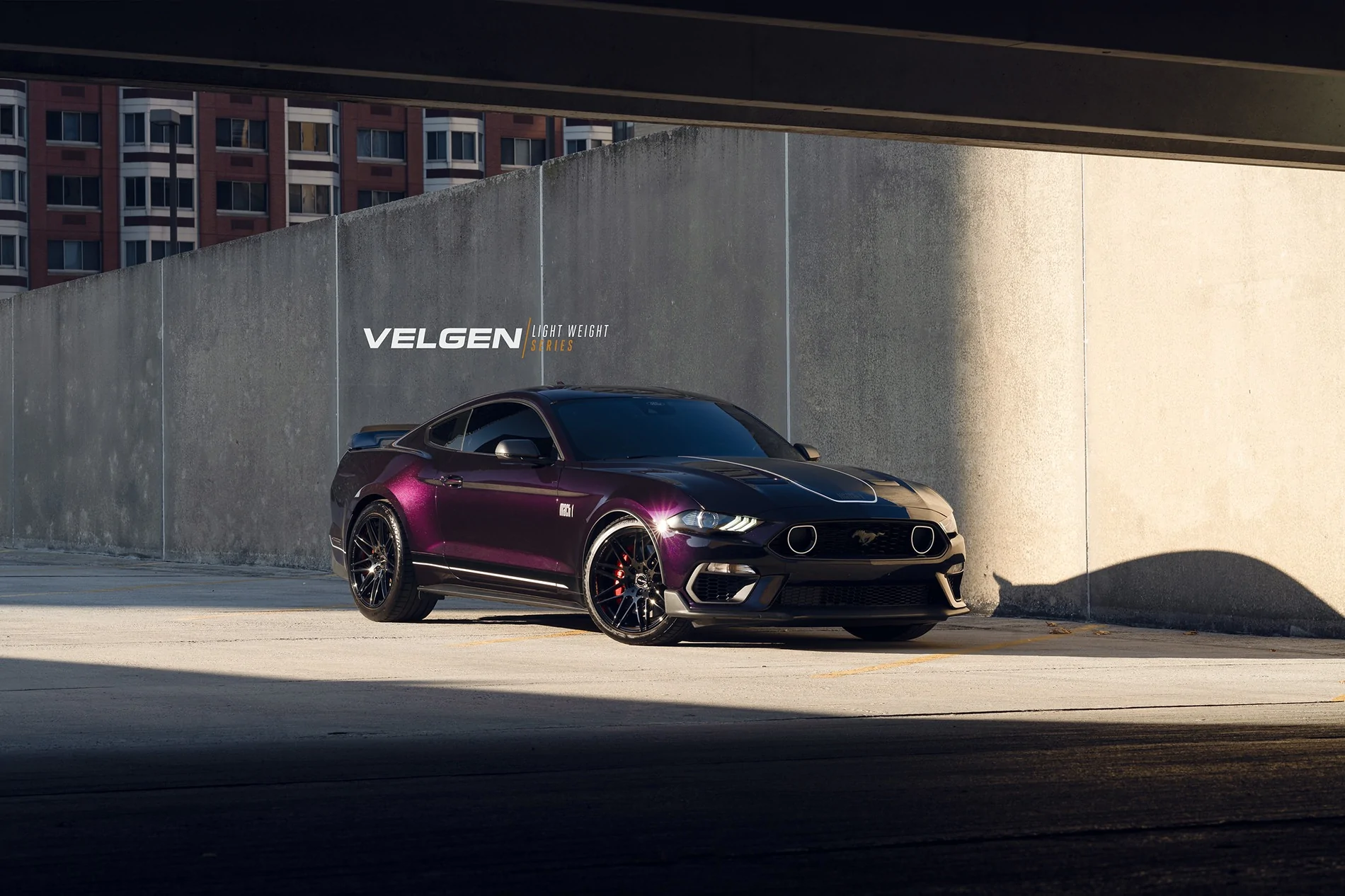 Purple Mach 1 on Velgen VF9 Wheels | 2015+ S550 Mustang Forum (GT ...