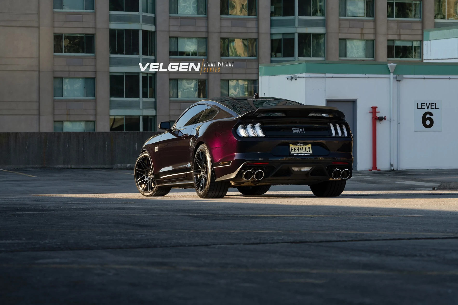 Purple Mach1 on Velgen VF9 Wheels | 2015+ S550 Mustang Forum (GT ...