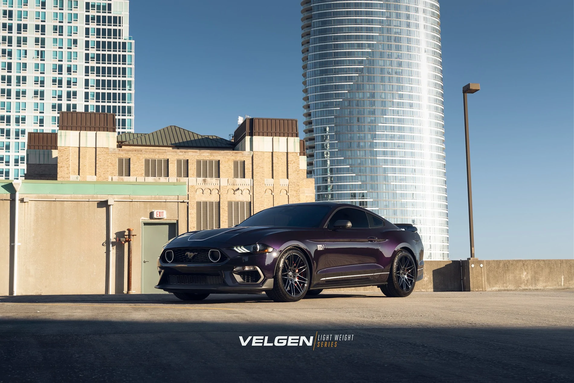 Purple Mach1 on Velgen VF9 Wheels | 2015+ S550 Mustang Forum (GT ...