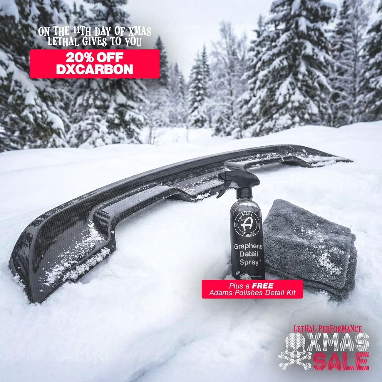 ON THE 11TH DAY OF CHRISTMAS, SAVE 20% ON DX CARBON + A FREE ADAMS ...