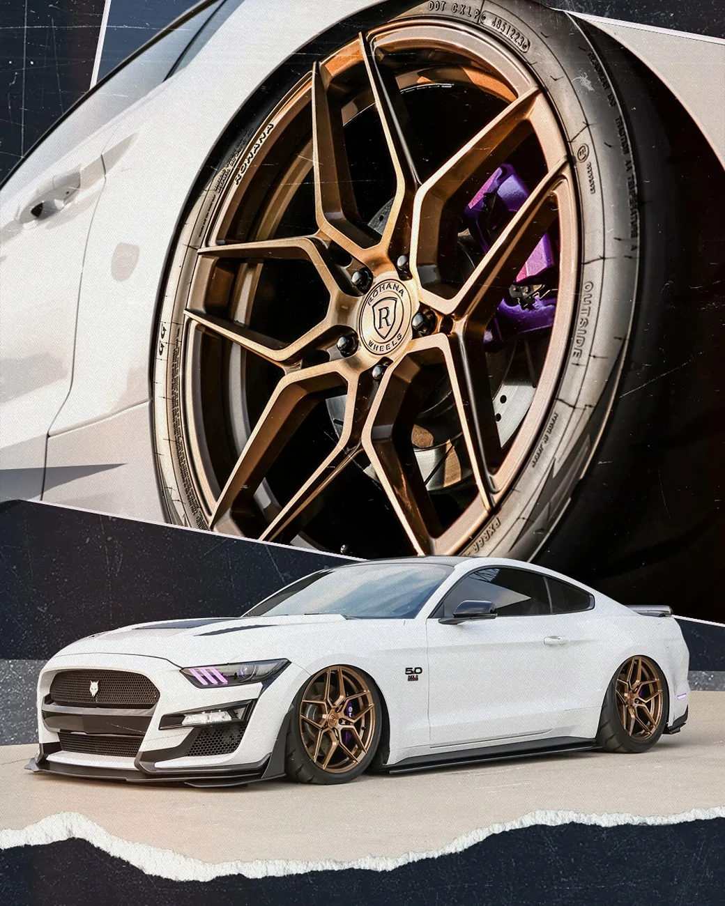 Ford Mustang GT S550 with RFX11 Brushed Bronze wheels - Thoughts ...