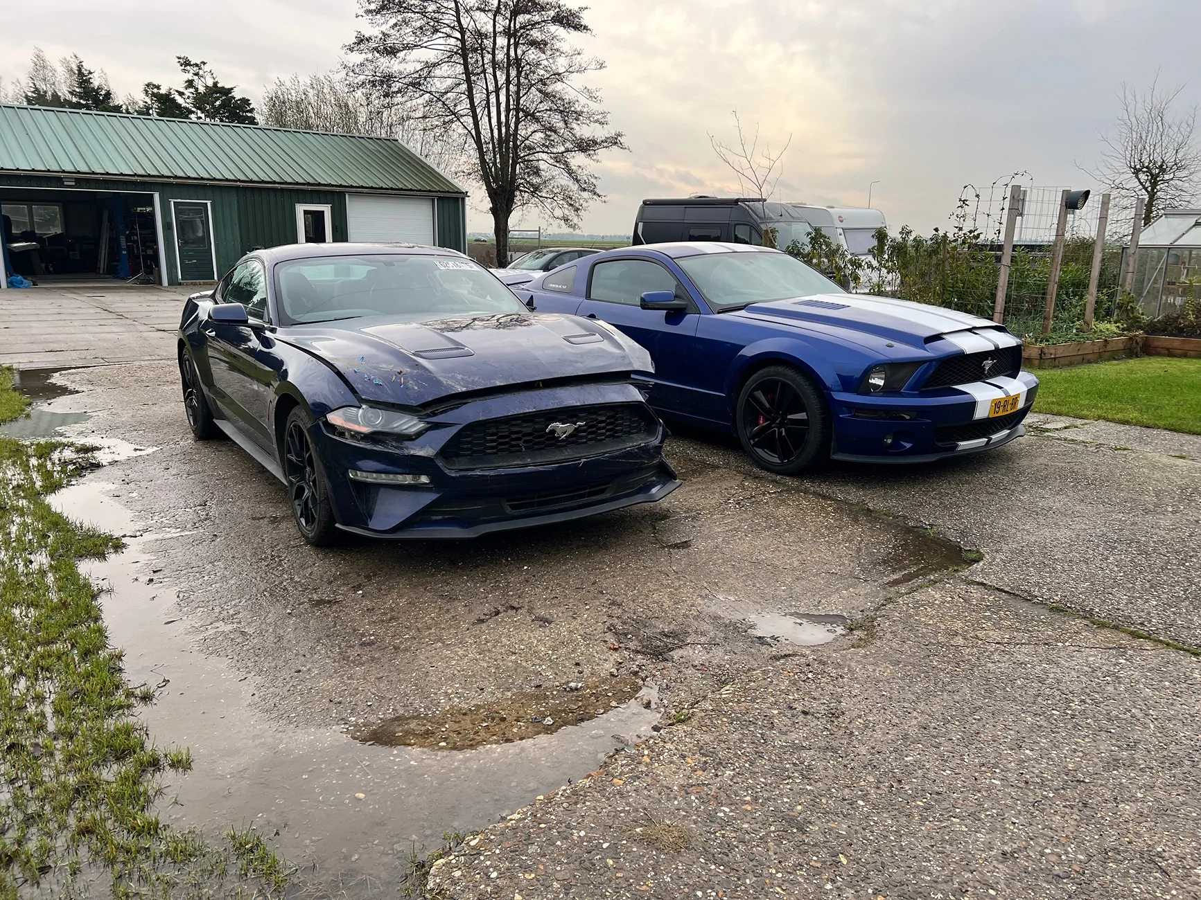 Rebuilding my 2018 Mustang (totaled purchase shipped to NL) | 2015 ...